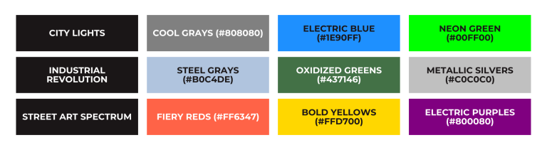 48 Interesting Tri-Color Palettes Organized by Mood That Will Energize ...