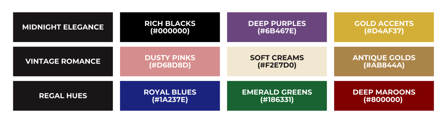 48 Interesting Tri-Color Palettes Organized by Mood That Will Energize ...